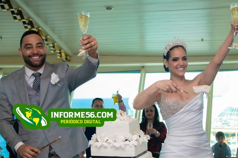 La comunicadora Mabel Henríquez se casó en un crucero | Informe56