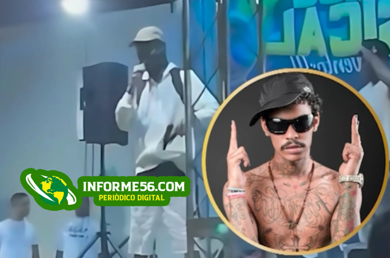 Dilon Baby en el centro de la controversia tras sacar arma en tarima ...