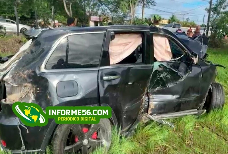 Conductor sobrevive tras accidente en carretera SFM–Mirabel | Informe56